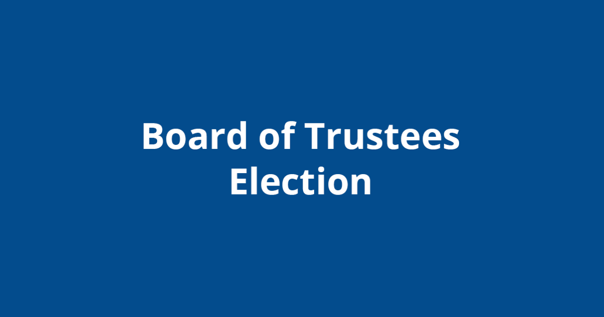 Board of Trustees Election - Macleans College