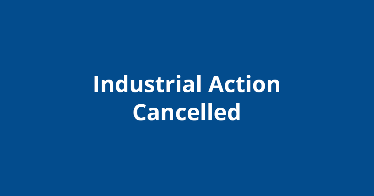 Industrial Action Cancelled - Macleans College