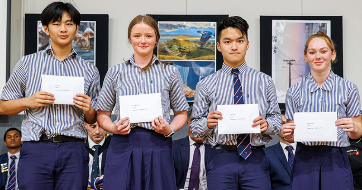 Distinction and Leadership Awards at Year 12 and Year 13 Prizegiving ...