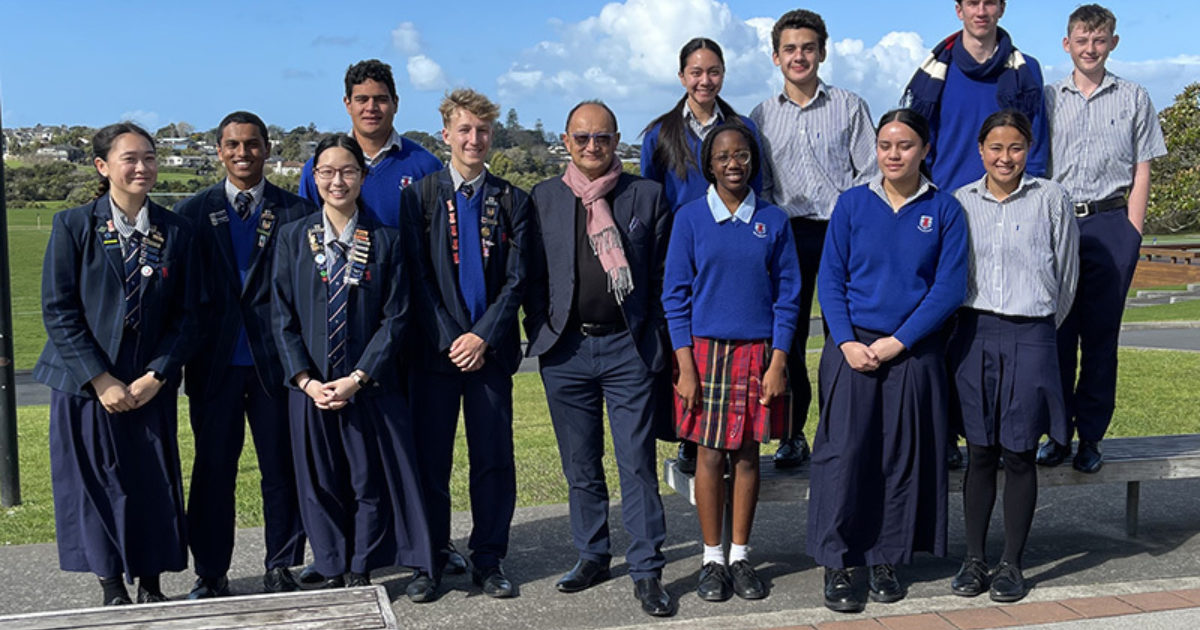 Race Relations Commissioner visits Macleans College - Macleans College