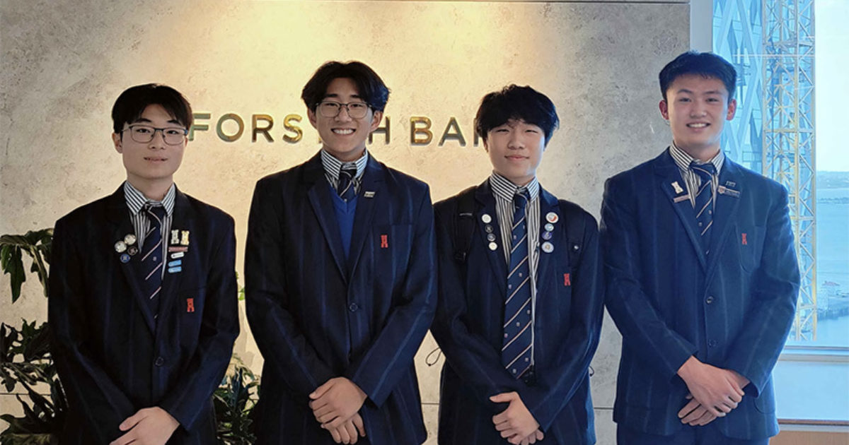 Third place at Forsyth Barr High School Stock Pitch Competition ...