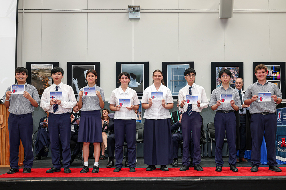 Academic Awards at Year 11 Prizegiving 2025 - Macleans College