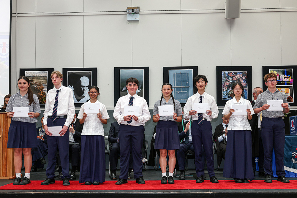 Kairangi, Distinction and School Sports Awards at Year 11 Prizegiving ...