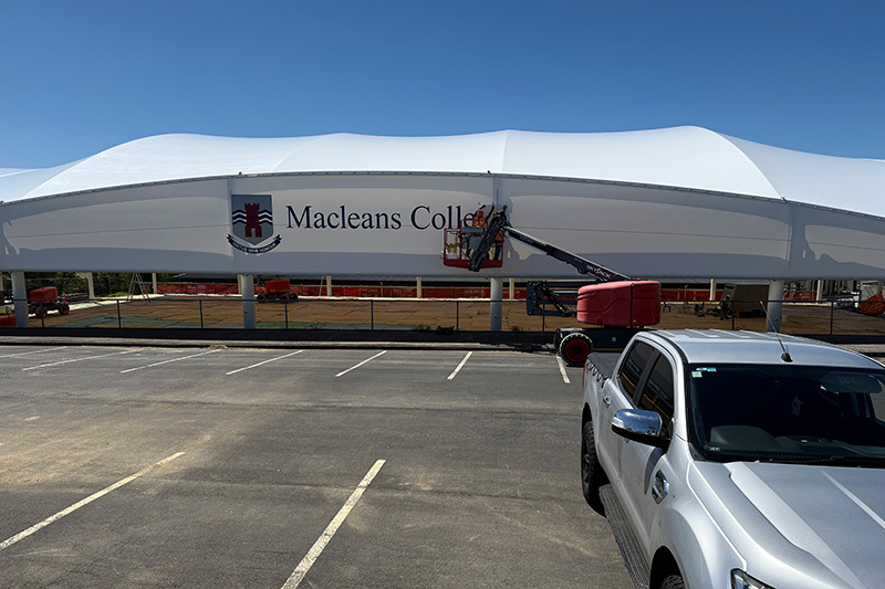 Official opening of the covered courts - Macleans College