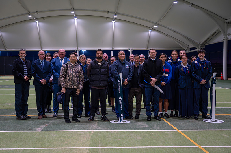 Official opening of the covered courts - Macleans College
