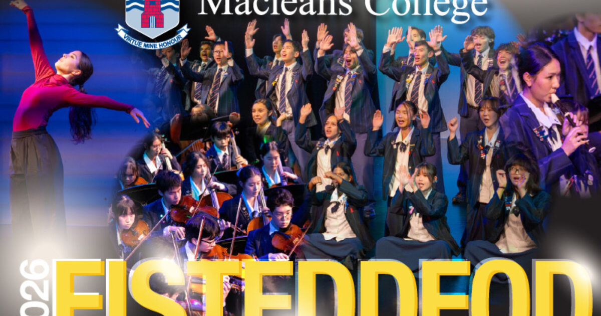 Macleans College Eisteddfod 2026 - Macleans College